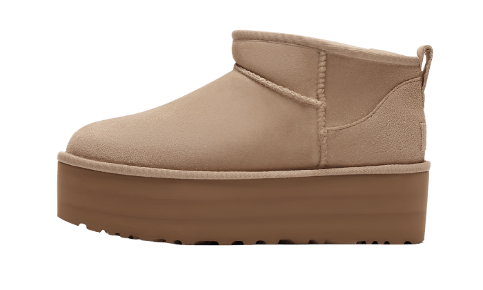 UGG CLASSIC ULTRA MINI PLATFORM SAND - Rdrop